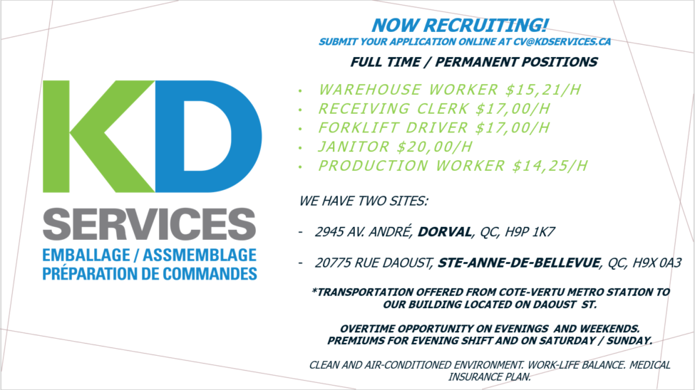 Careers and Jobs at KD Services - KD Services